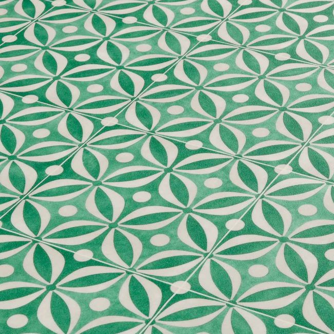 Sapphire Blue Patterned Vinyl Flooring Roll | Best4Flooring