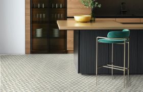 Larache Palm Moroccan Sheet Vinyl Flooring | Best4Flooring